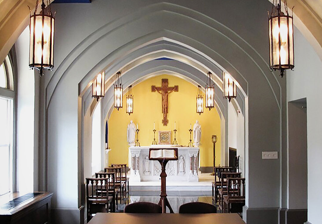 Marble Alter Design, Restoration and Installation