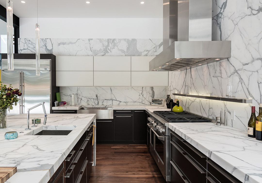Natural Stone Kitchen Design - Marble Kitchen Consultation - Rugo Stone